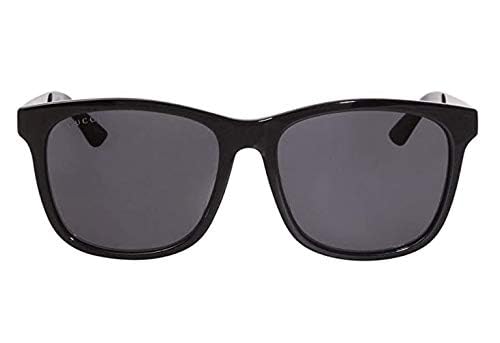 Gucci Grey Square Men's Sunglasses GG0695SA 001 56