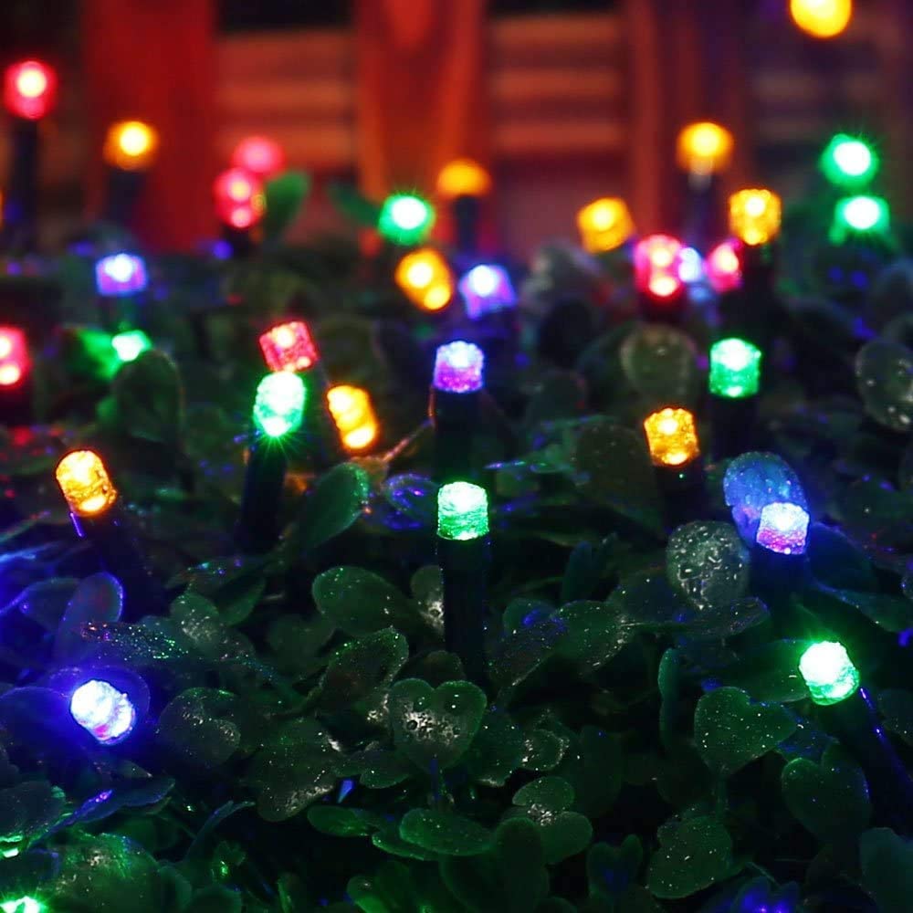 Joomer Purple Halloween Lights 82FT 200 LED Connectable Halloween String Lights with 8 Modes Timer Waterproof Plug-in Purple String Lights for Indoor Outdoor Halloween Decorations