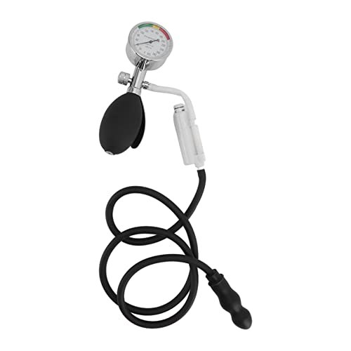 Omabeta Women Body Ball Pressure Meter, Wide Test Range Easy Adjustment Body Pressure Gauge Better Training with Relief Valve for Hospital