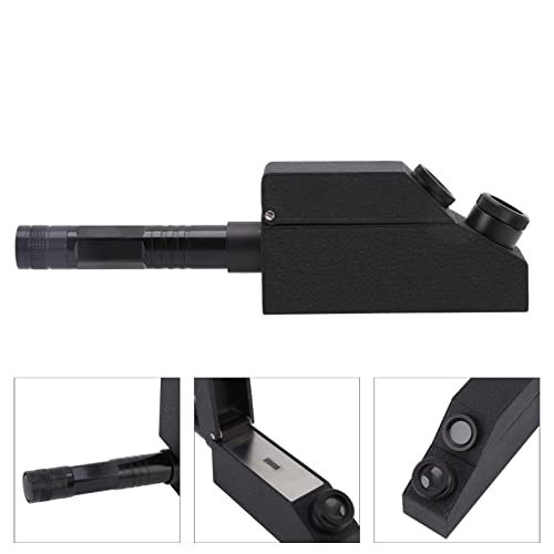Professional Gemstones Refractometer, High Accuracy Clear Display Gemstones Refractometer Kit with Refractive Oil for Home for Jewelry Store