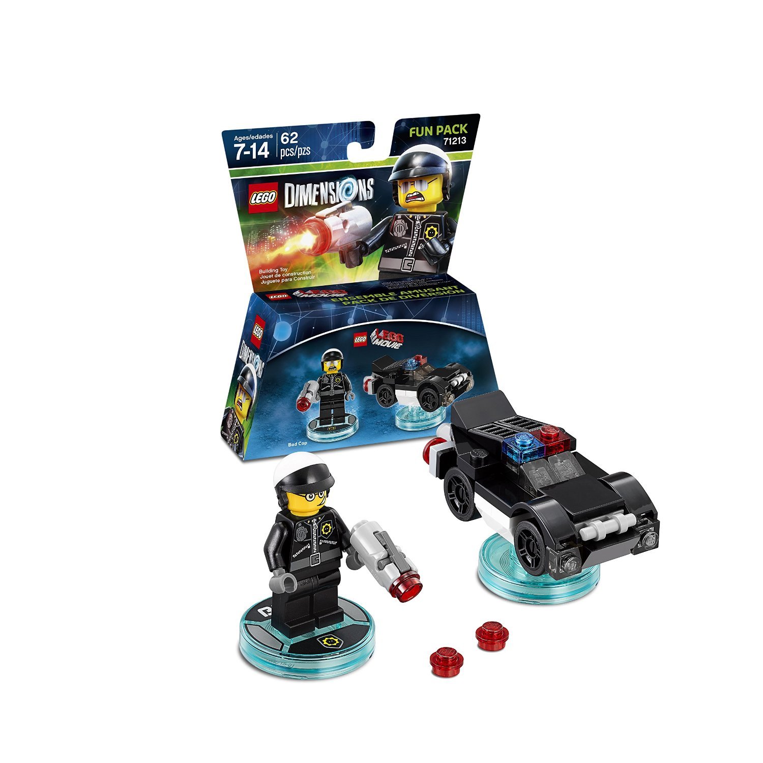 Lego Dimensions Starter Pack + The Lego Movie Emmet + Benny + Bad Cop Fun Packs + Portal 2 Level Pack for Xbox One