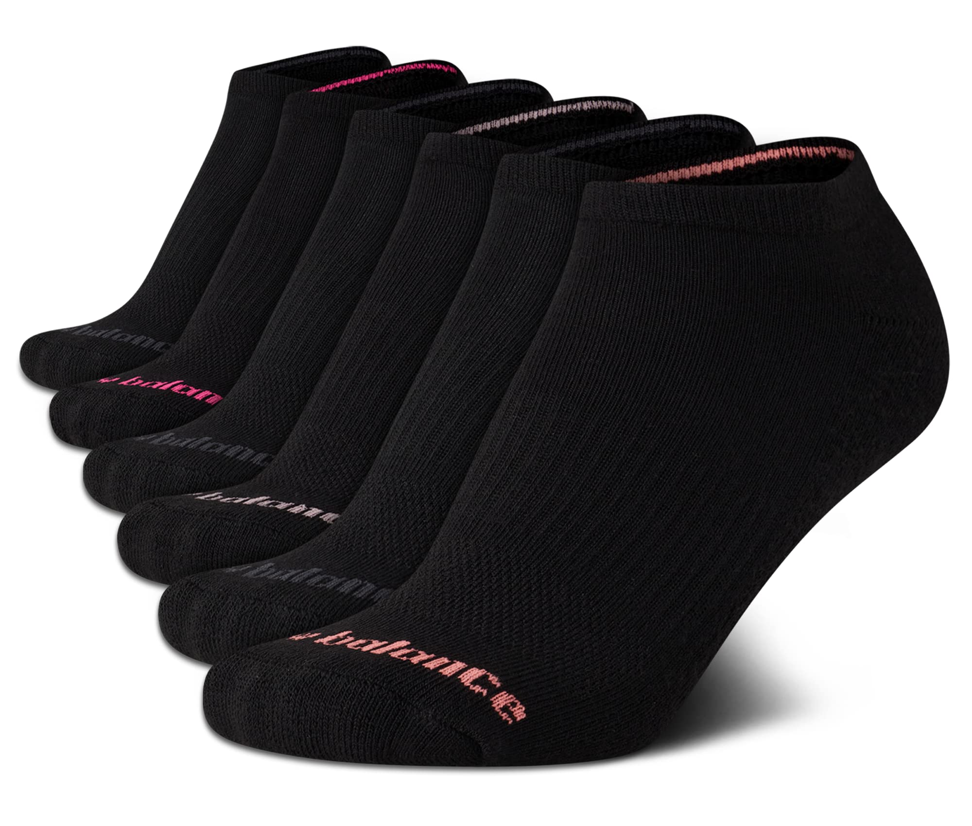 New Balance Women's Athletic Socks - Cushion Low Cut Ankle Socks (6 Pack), Size 4-10, Grey Camo