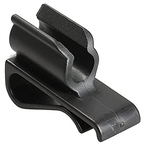 LIZZOT 10 Pack Golf Bag Clips on Putter Clamp Holder Organizer Durable Plastic Black Putting Clip Golf Accessories