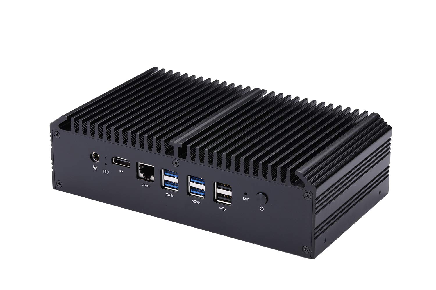Q838GE 8 LAN Mini PC Firewall Appliance Intel Core I3 8130U Gigabit Ethernet AES-NI LTE pfSense Router (16G DDR4 RAM, 256G mSATA SSD)