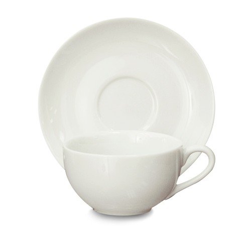 Metropolitan Tea Company Porcelain Cup And Saucer Raffles