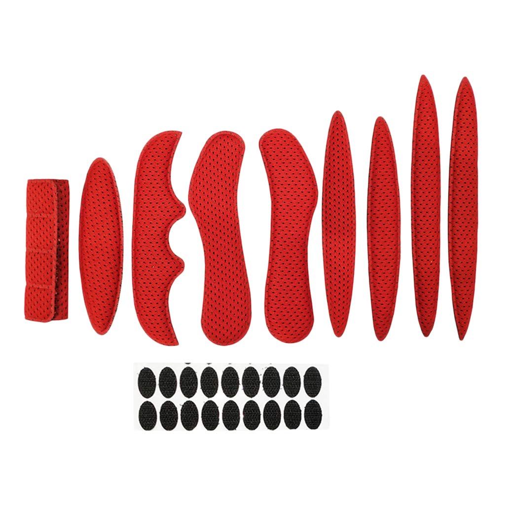 Jili Online Helmet Padding Kit Bicycle Replacement Universal Foam Pads Set for Bike Motorcycle Cycling Helmet - Chin Pad