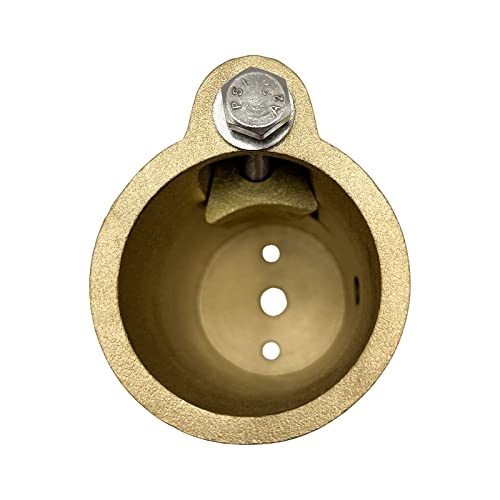 Poolzilla Hand Rail Anchors with Added Escutcheons, 2 Pack, Ladder Anchor and Escutcheon Trim Kit