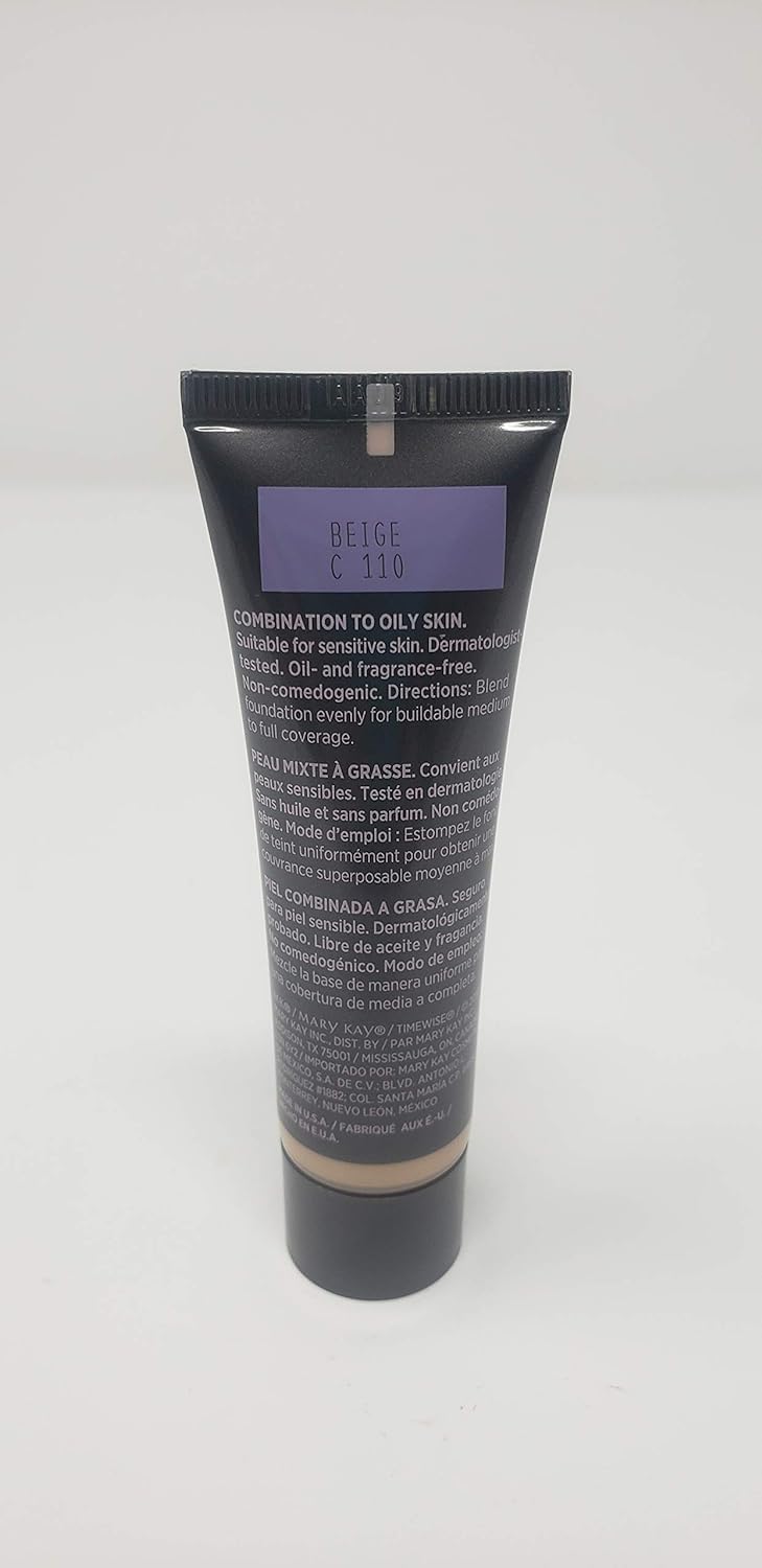 Mary Kay TimeWise Matte-Wear 3D Foundation 1 Fl oz. / 30 ml - Beige C 110