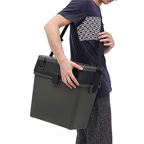LMMDDP 380x230x390mm Fishing Tackle Box Large Capacity Bait Fishing Tackle Tool Accessories Storage Box
