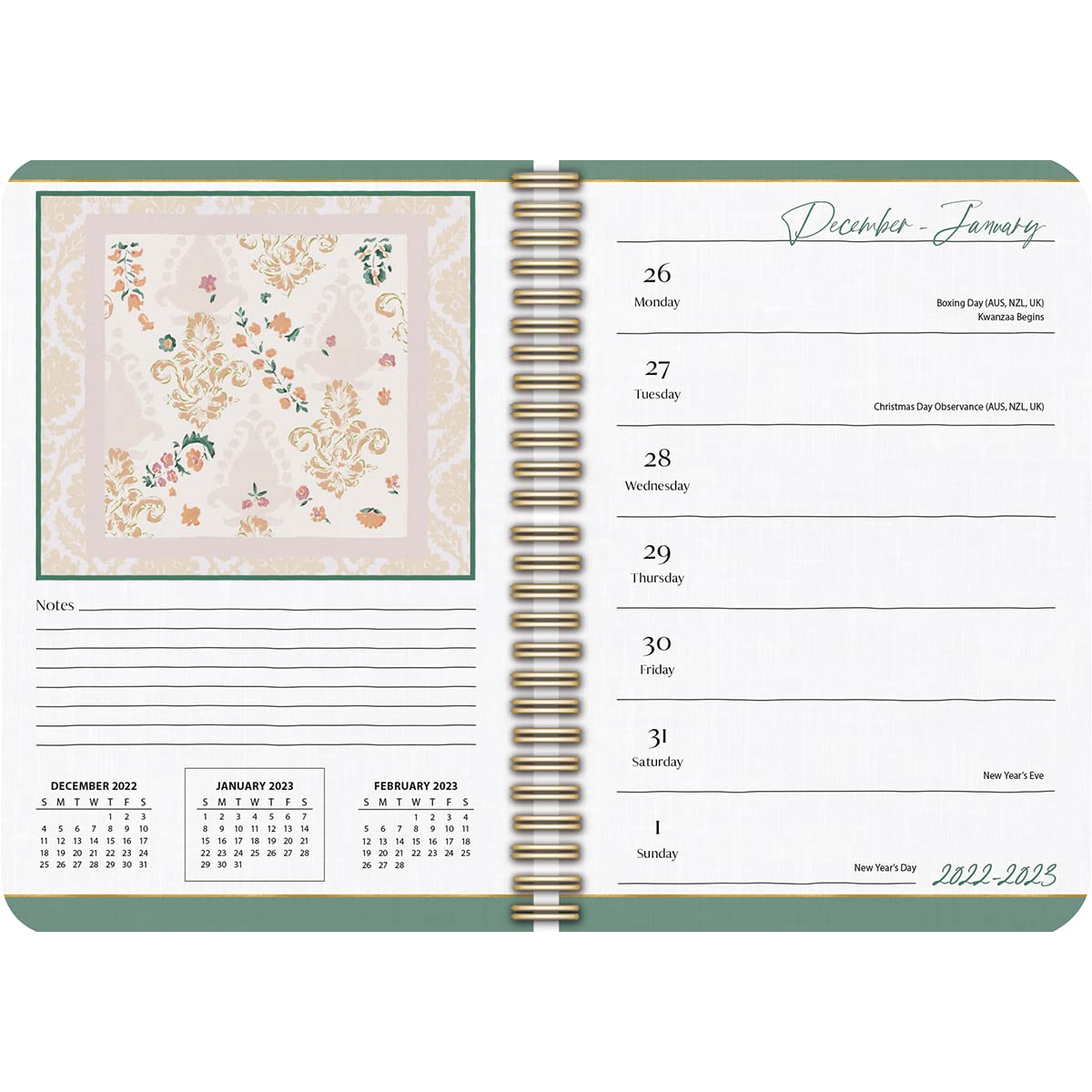 LANG PATINA VIE 2023 SPIRAL ENGAGEMENT PLANNER (23991011111)