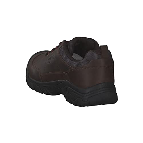 KEEN Men's Targhee 3 Oxford Casual Hiking Shoes, Dark Earth/Mulch, 9