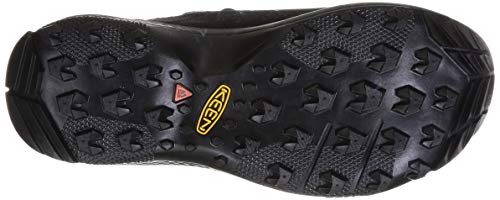 KEEN mens Tempo Flex Low Height Lightweight Waterproof Hiking Shoe, Black/Black/Black, 10.5 US