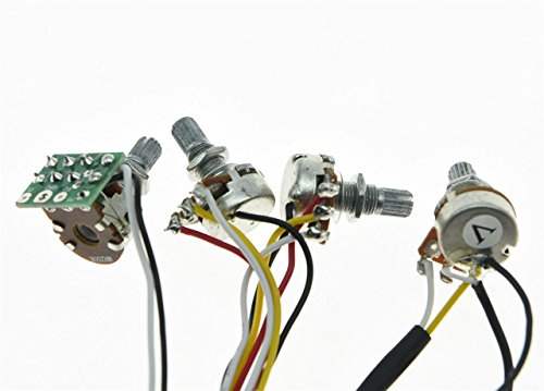 KAISH Prewired 2 Band Active Passive EQ Equalizer Electric Bass Preamp Circuit