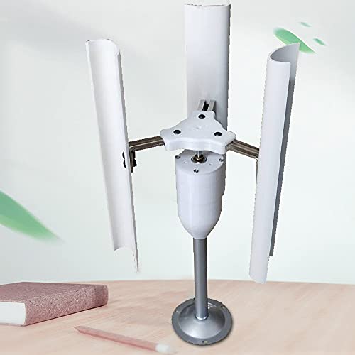 HUNGUOZHI Vertical Axis Wind Turbine, Permanent Magnet Electric Motor 3-Phase, Permanent Magnet Generator DIY FIT for Interior Decoration, Scientific Experiment, Model Making
