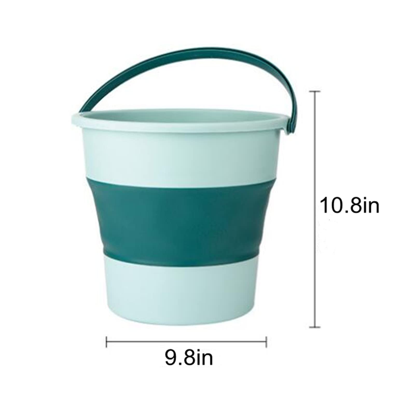 LOPECY-Sta Foldable Portable Washing Machine for Apartment Mini Laundry Small Handheld Ul-trasonic Turbine Washer for Underwear Socks Baby Clothes Automatic Clothes Washer Tub for Camping RV Travel