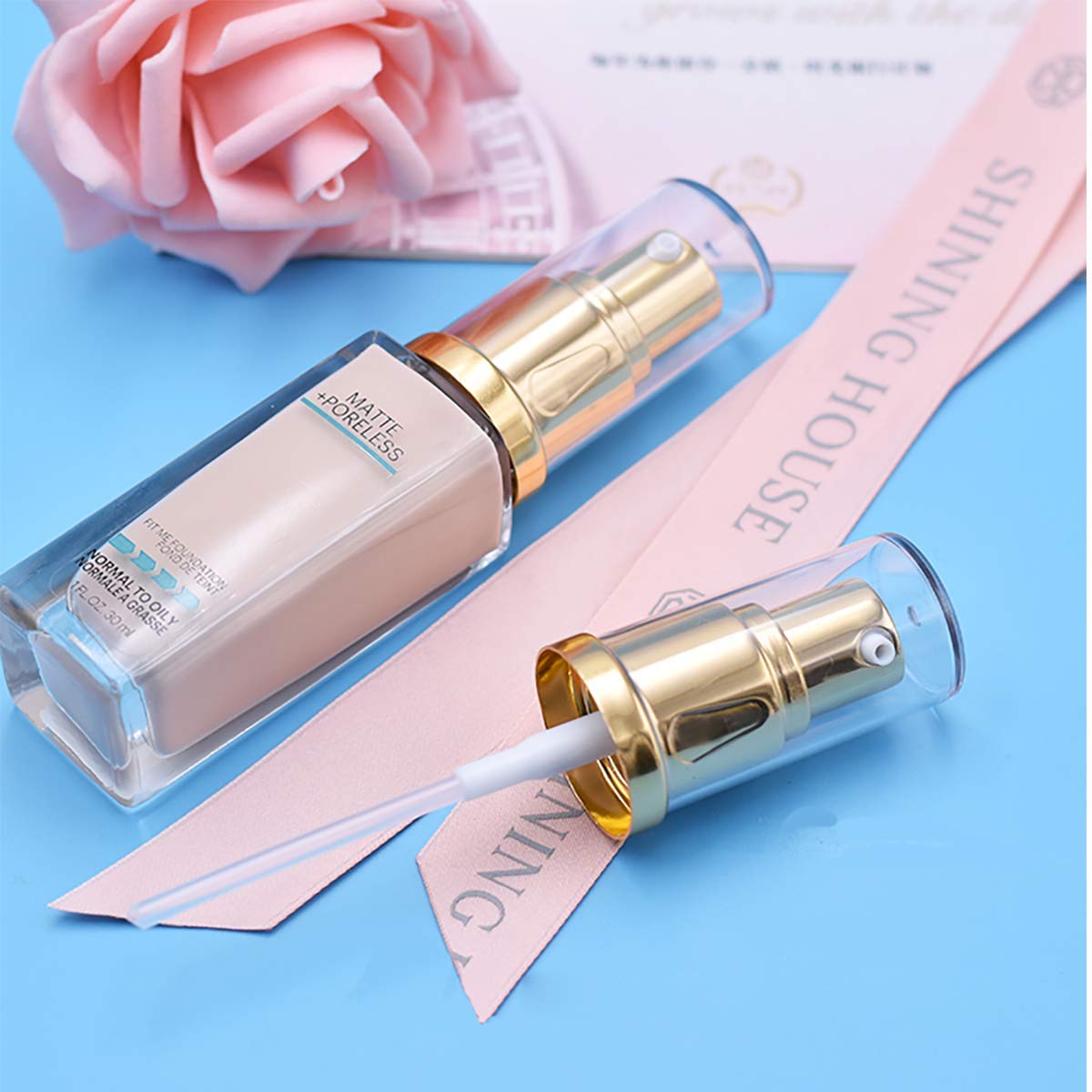 LUFOX 2Pcs Foundation Pump for Maybelline Fit Me Liquid Foundation