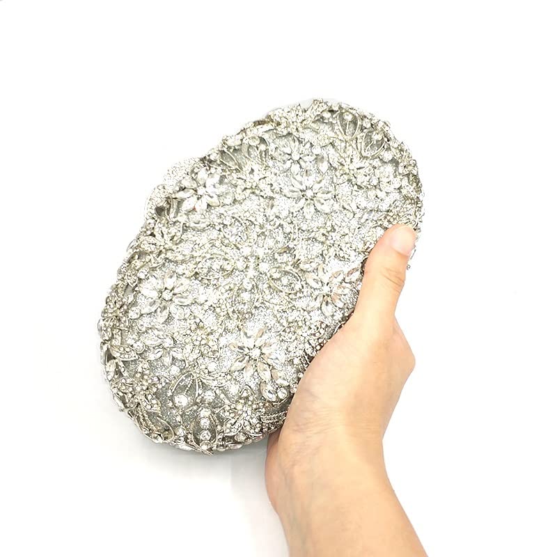 MJWDP Bridal Wedding Party Purse Crystal Purses Women Evening Party Crystal Clutches