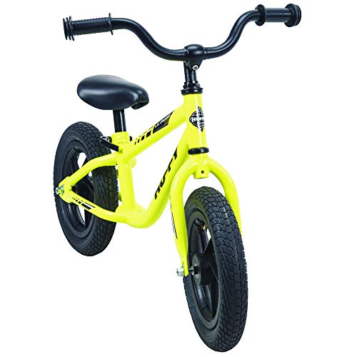 Huffy Lil Cruizer Balance Bike, 12” Wheels, Neon Yellow