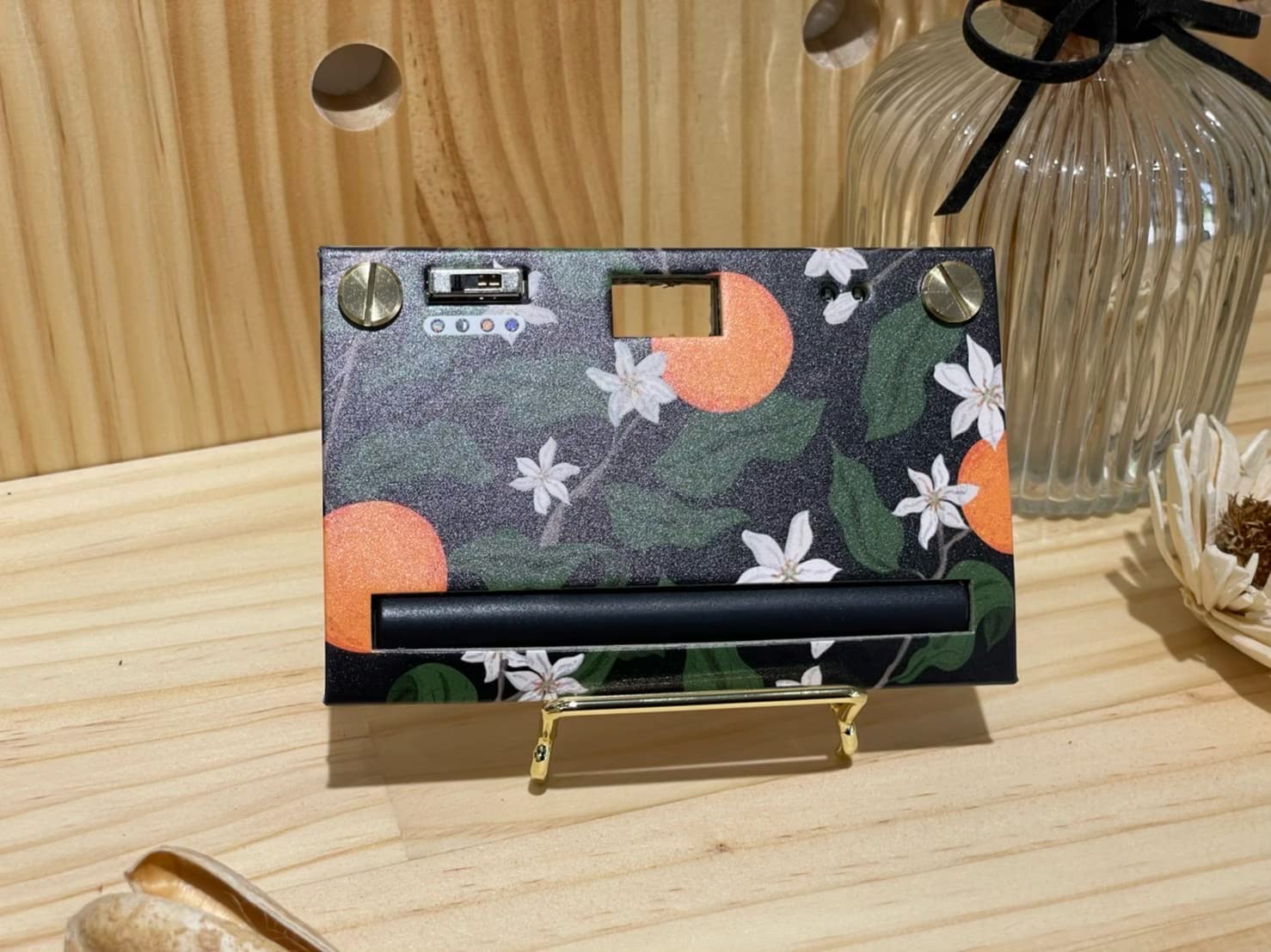 Paper Shoot Camera | Case Only - (Multiple Designs) Summer Bloom Orange