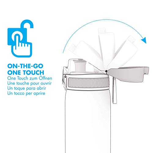 Ion8 Tour Leak Proof BPA Free Cycling Water Bottle, 750ml (24 oz), Frosted Chilli Red