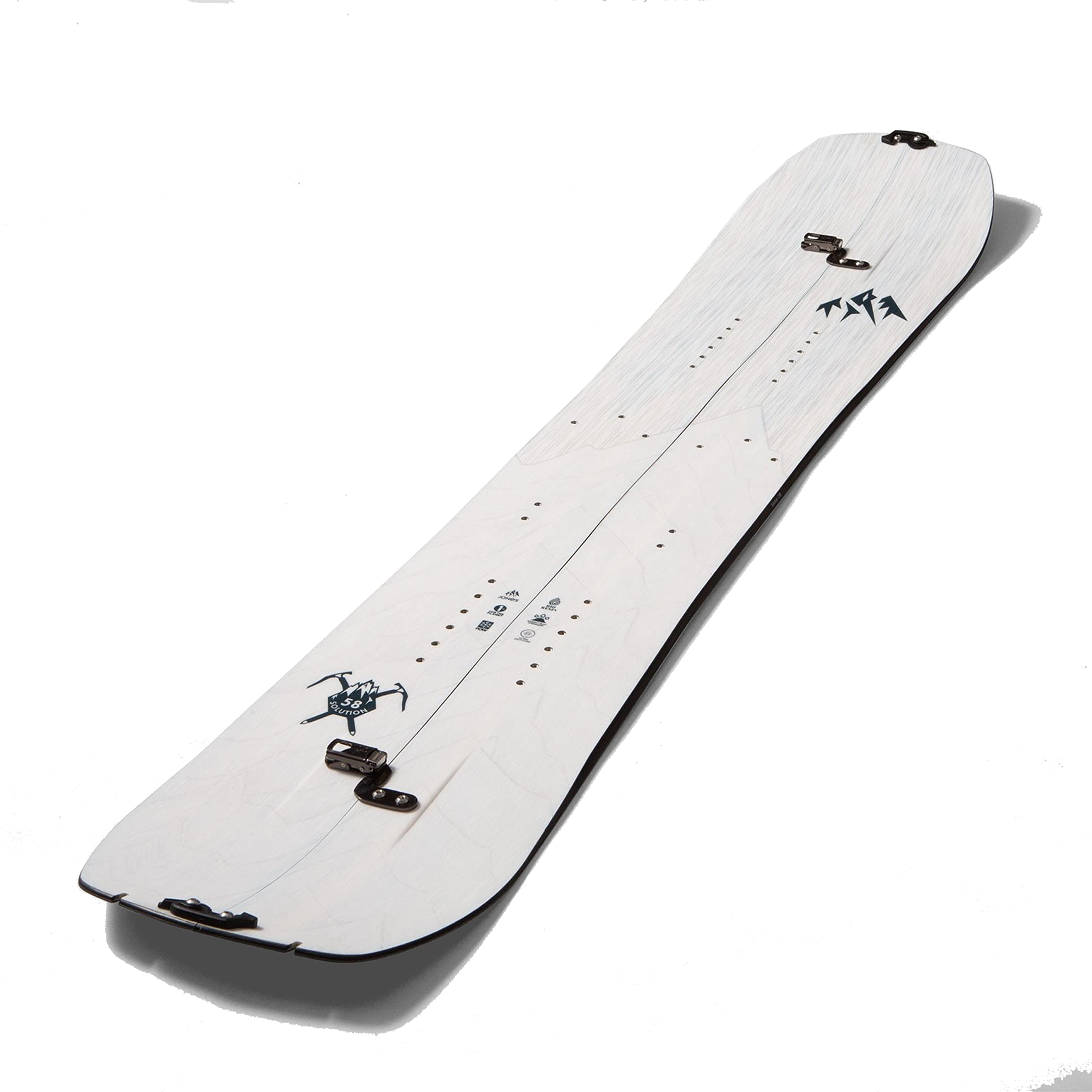 JONES Snowboards Men’s Solution Splitboard, Directional Freeride, 158cm