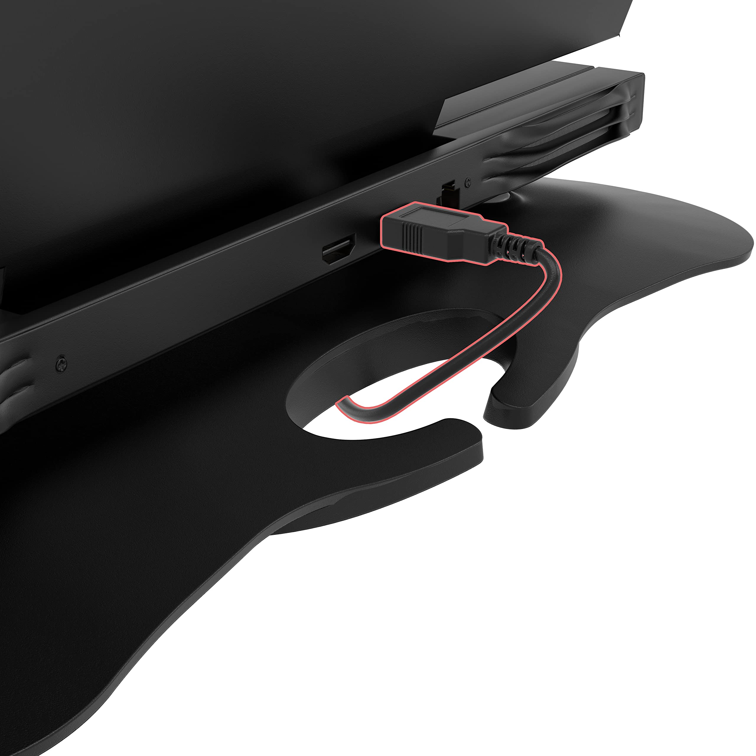 Laptop Cooling Fan Pad – CTA Digital USB-Powered Cooling Pad Fan with VESA-Compatible Laptop Holder for Laptops 7" to 15" - Black (ADD-LTPCF)