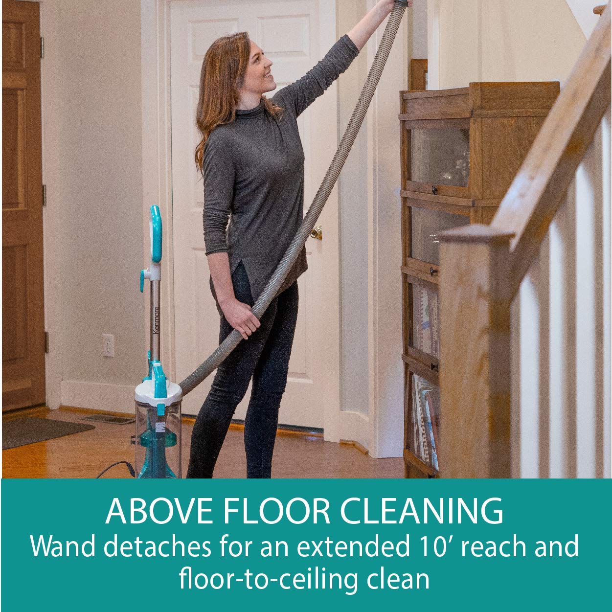 Kenmore AllergenSeal Bagless Upright Vacuum, Green
