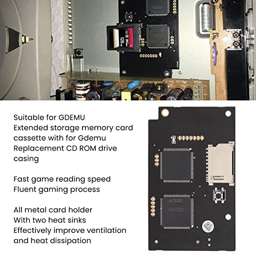 Optical Drive Simulation Board, V5.15b Remote Storage Card Mount Kit, Optical Drive Simulation Board with 32G Game Storage Card for SEGA Dreamcast VA1
