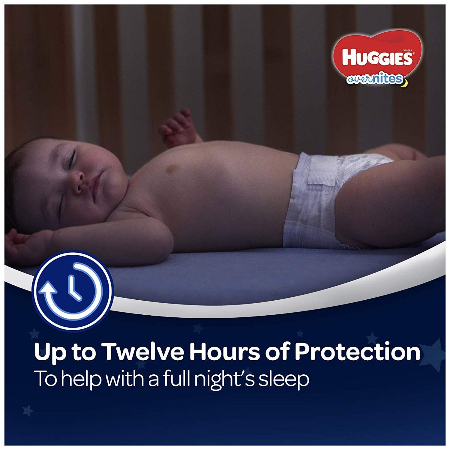 HUGGIES OverNites Diapers, BIG PACK Overnight Diapers (Packaging May Vary), Size 6, 48 Count