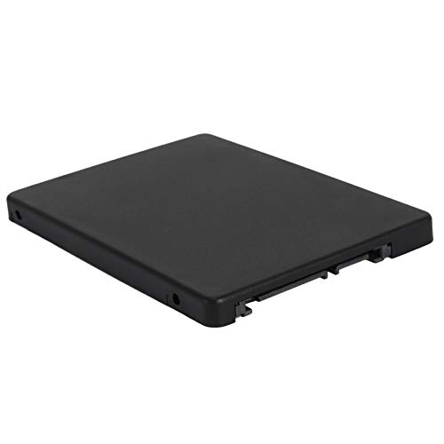 QULIT Mini Pcie mSATA SSD to 2.5 inch SATA3 Adapter Card with Case 7 mm Thickness Black