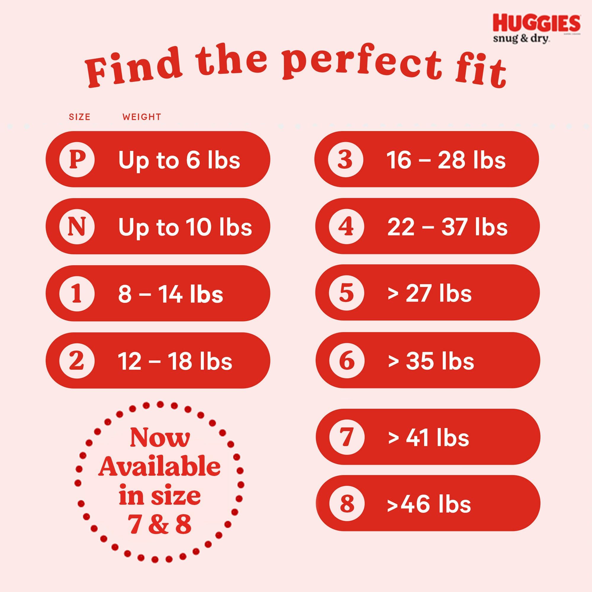 HUGGIES Snug & Dry Baby Diapers, Size 5 (fits 27+ lbs.), 172Count (Packaging May Vary)