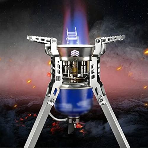 N/A Stove Tools 6800W Foldable Portable Cooking Copper Stove Compact High Firepower Camping Accessories