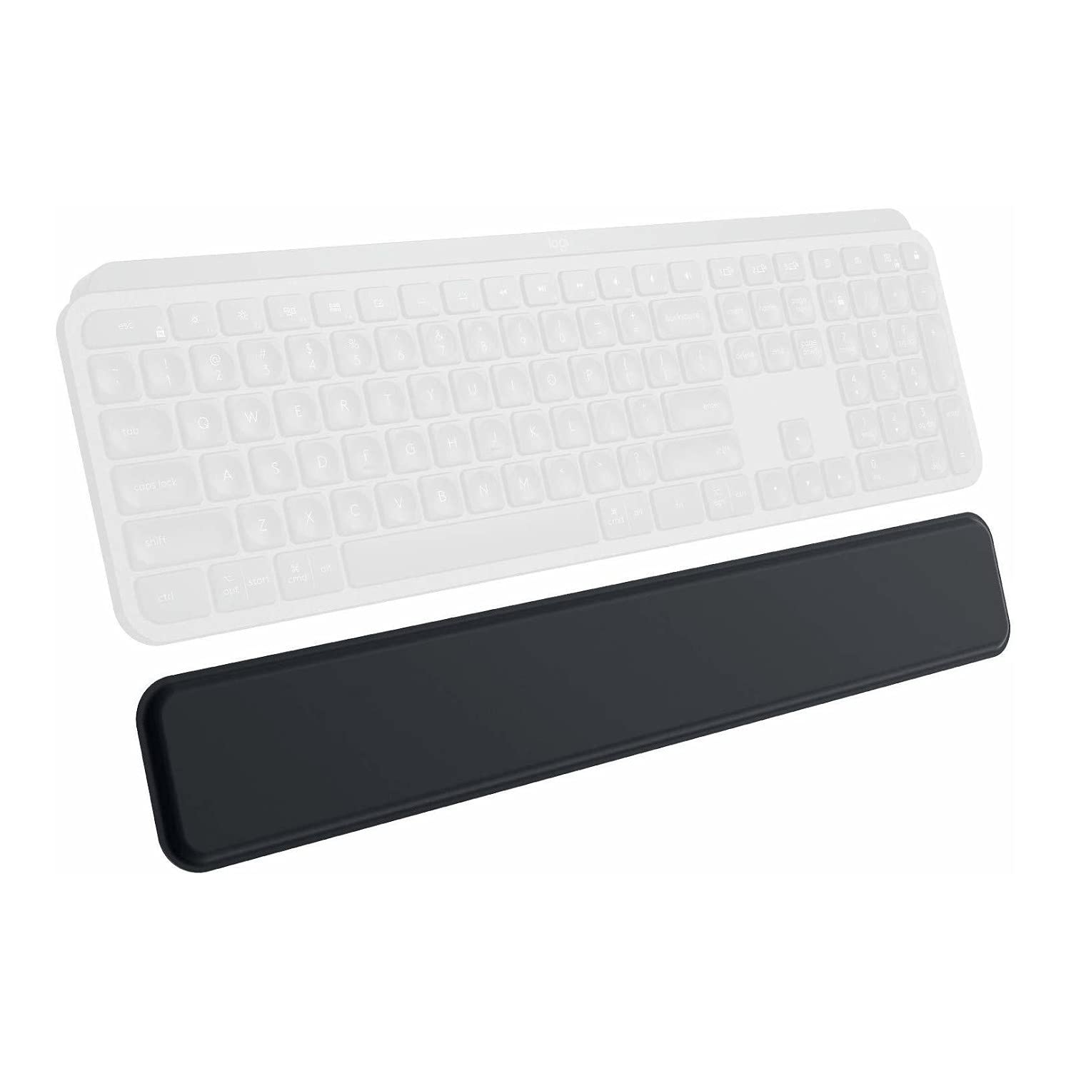 Logitech G PRO Wired Mechanical GX Brown Tactile Switch Gaming Keyboard (K/DA White Edition) Bundle with MX Palm Rest and USB 3.0 Hub (3 Items)