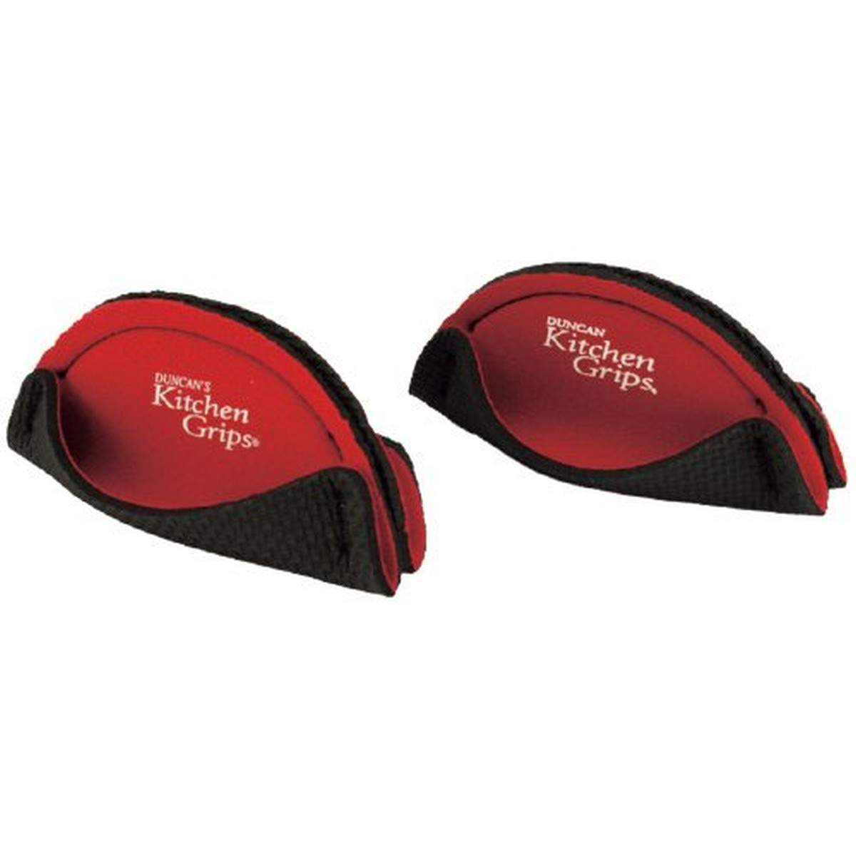 Kitchen Grips 2 Piece Short Handle Set, Cherry/Black