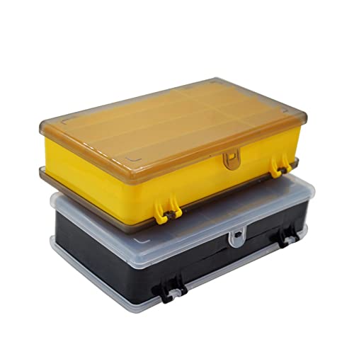 MEFESE Fishing Lure Box Squid Jigs Lure Case Artificial Hard Bait Fishing Tackle Box Container Organizer Storage for Sea Fishing