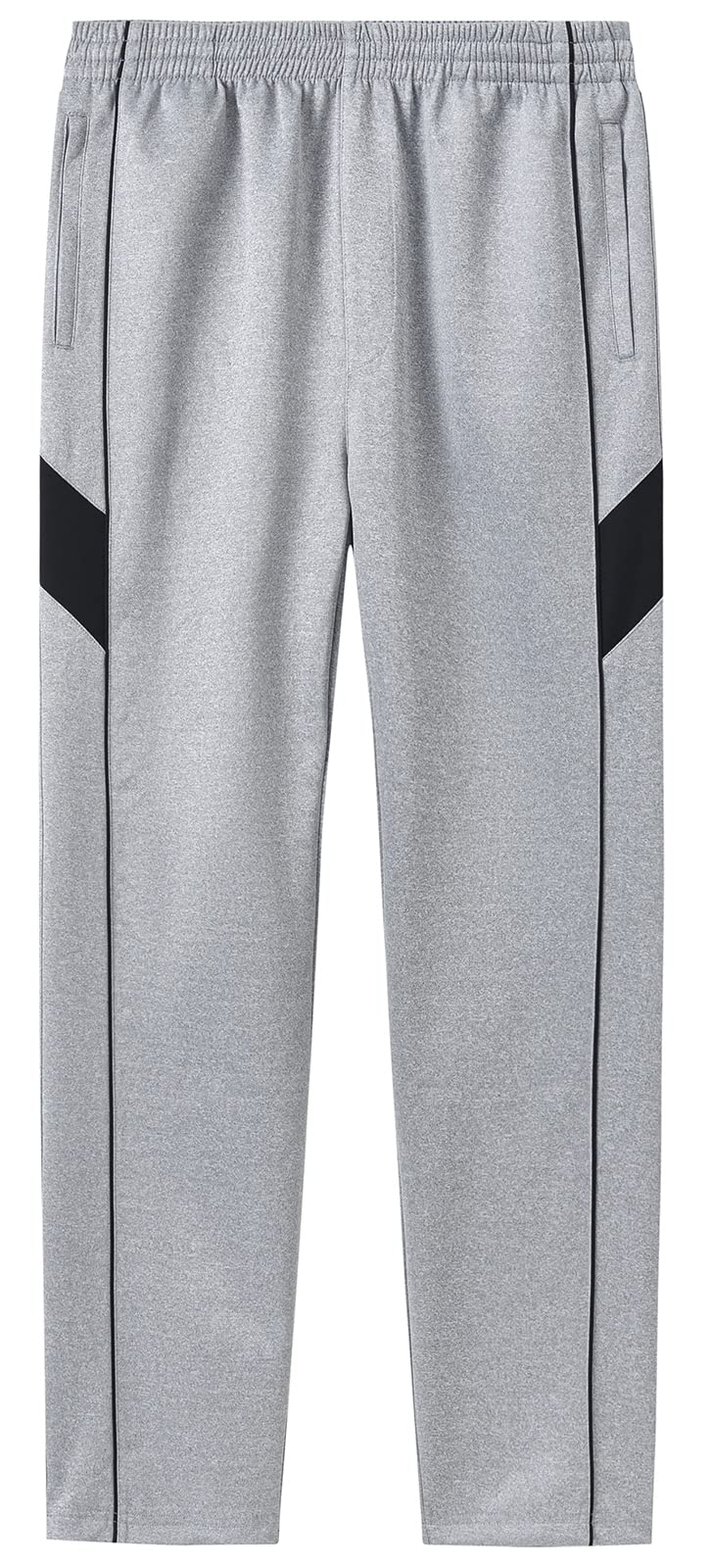 Mens Sweatsuits 2 Piece Track Suits for Men Set Mens Athletic Set Mens Tracksuit 2 Piece Men Sport Jackets Casual SweatSuit Men Grey Large