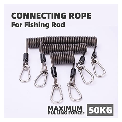 MEFESE Workshop Fishing Rod and Connecting Rope for Fishing Rod Multi-Functional Hanging Buckle Elastic String