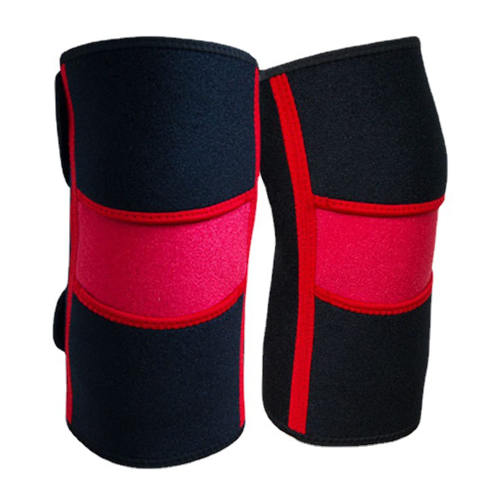 LJYLJH Winter Knee Brace Support Pads, Elasticated Leg Knee Pads for Arthritis Injury, Breathable Thicken Kneepad for Women Elder Men,Black