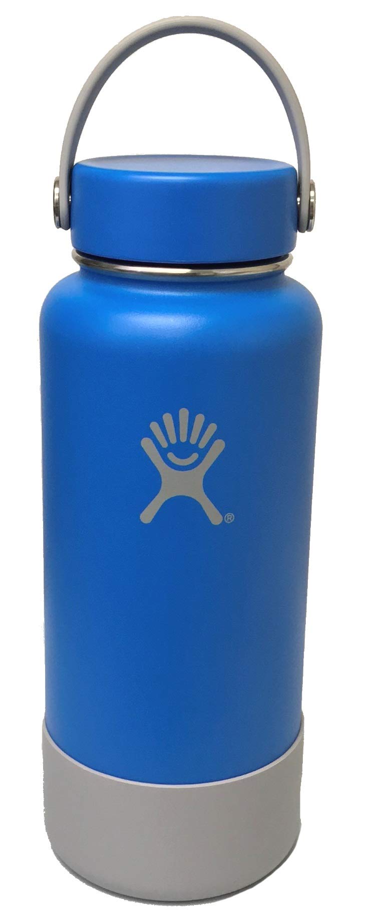 Hydro Flask 32 oz Water Bottle - Stainless Steel & Vacuum Insulated - Wide Mouth with Leak Proof Flex Cap - Limited Edition Colors (Marlin)