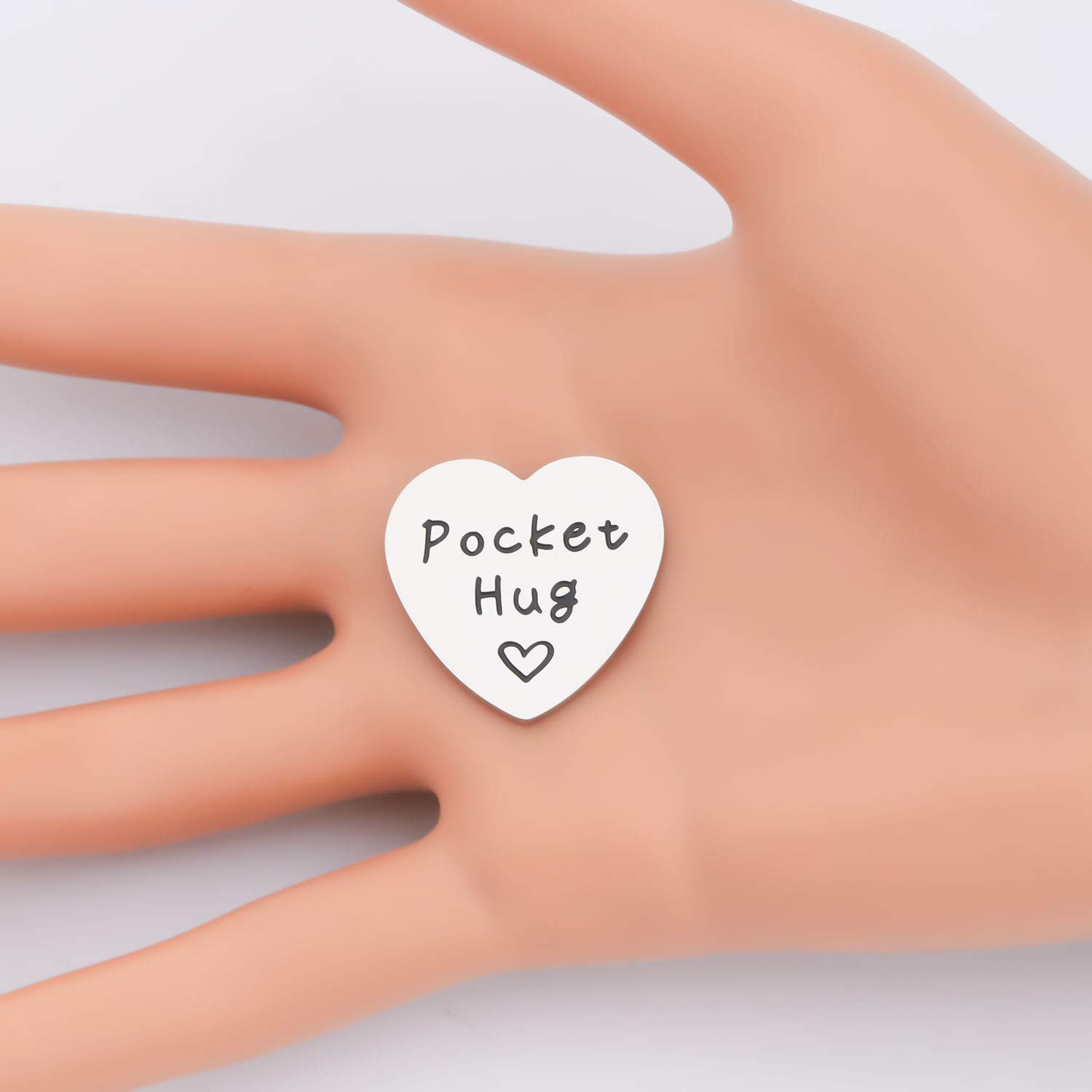 MAOFAED Pocket Hug Token Gift Idea Going Away Gift Long Distance Relationship Gift for Girlfriend Boyfriend (keep in pocket card)