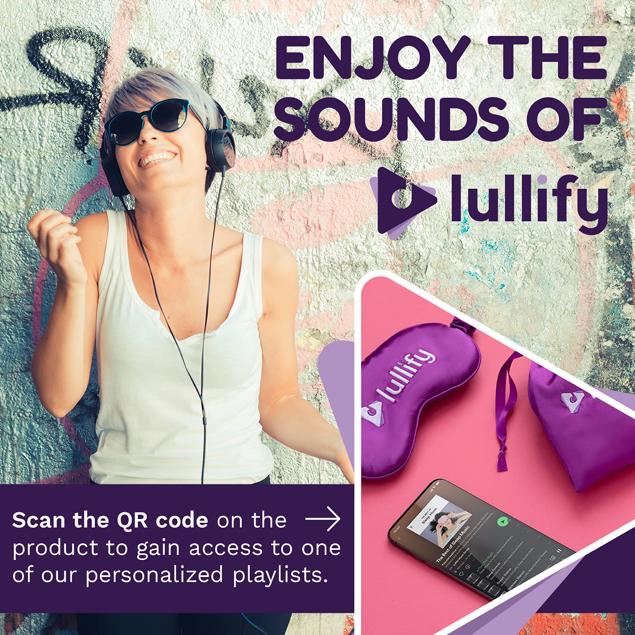Lullify Essentials Bundle | Cork Yoga Mat | Signature Scent Natural Soy & Beeswax Candles | Silk Travel Mask