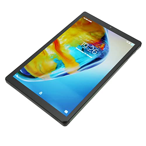 Qinlorgo HD Tablet, Support Calling Support Fast Charging Tablet PC 4GB 64GB 100-240V for Study for Kids (US Plug)