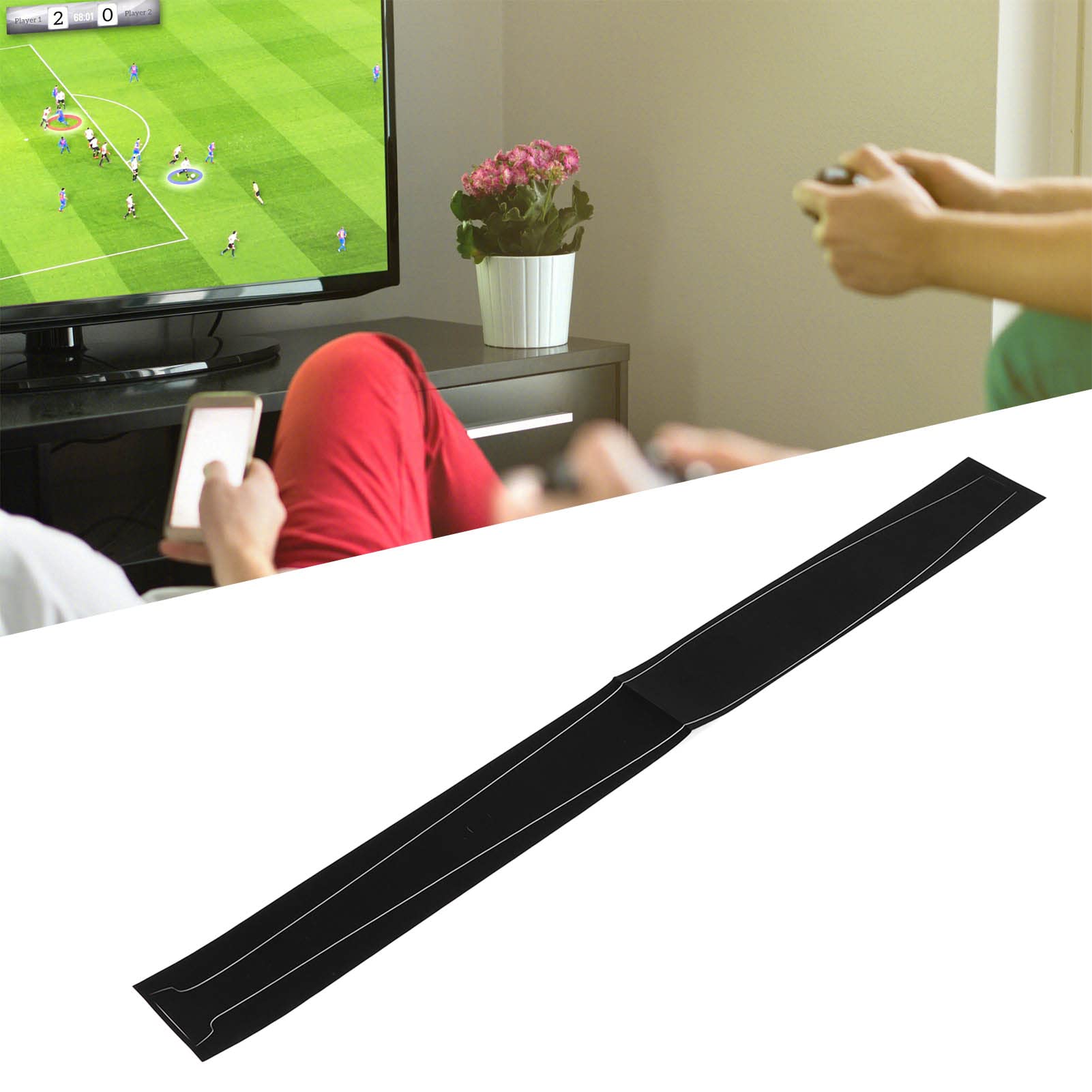 Mid Strip Adhesive for Mainframe with Optical Drive, scratchresistant PVC Midsole
