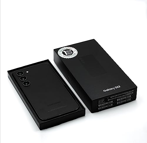 SAMSUNG Galaxy S23 5G (SM-S911B/DS) Dual SIM 256GB/ 8GB RAM, GSM Unlocked International Version - Phantom Black