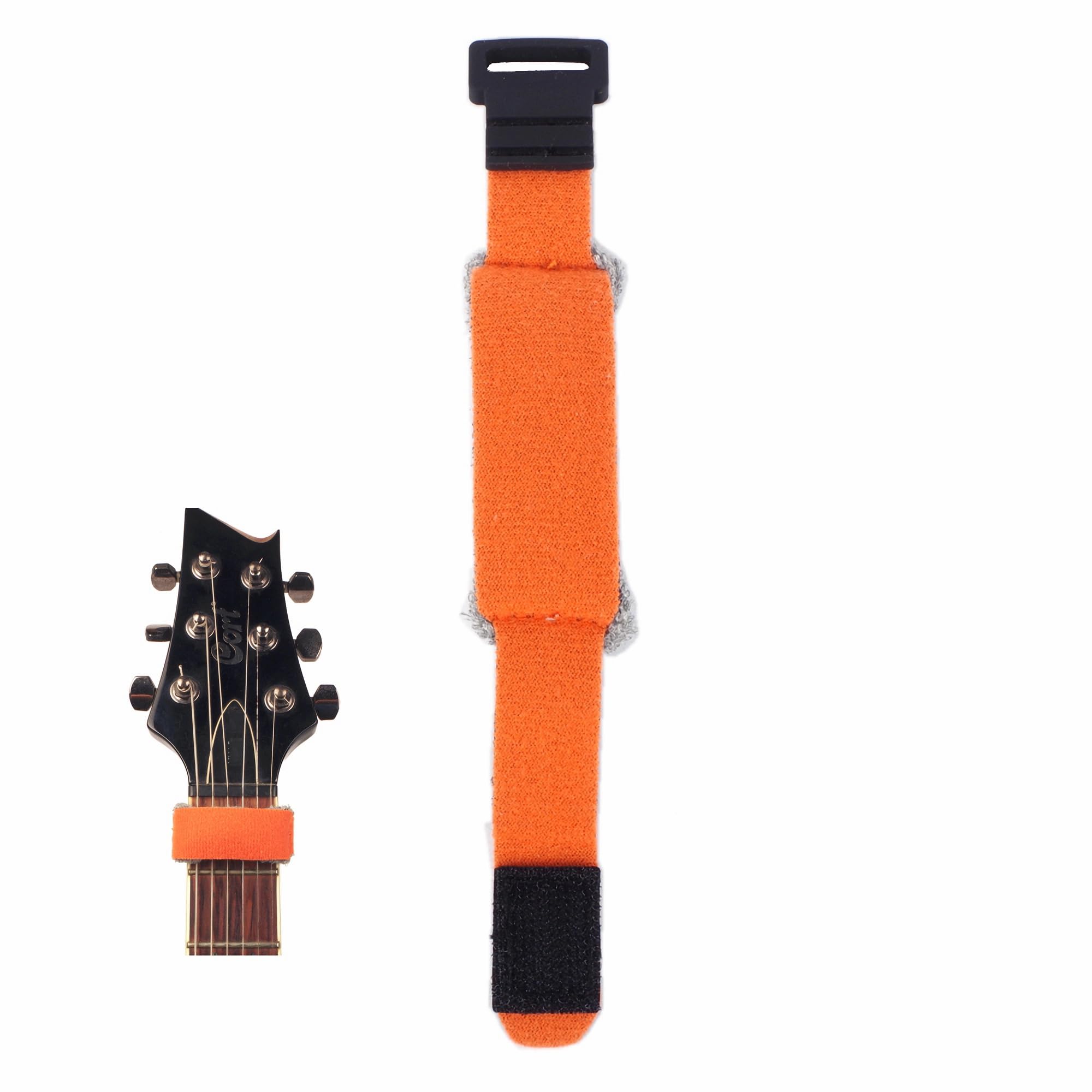LMWKUN Guitar String Muter Guitar Noise Reducer Dampener Universal Guitar Fretboard Muting Wraps Suitable for Electric Acoustic Classic Guitar Bass Musical Instrument Accessories(dragon)