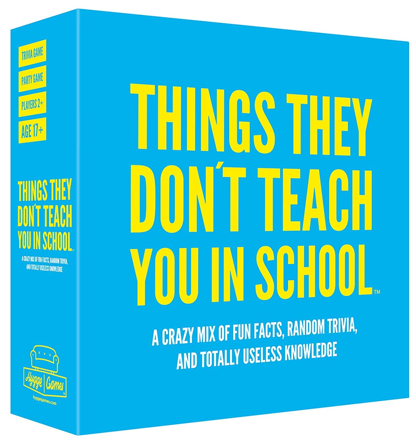 Hygge Games Things They Don't Teach You in School… Party Trivia Game (Limited Edition)