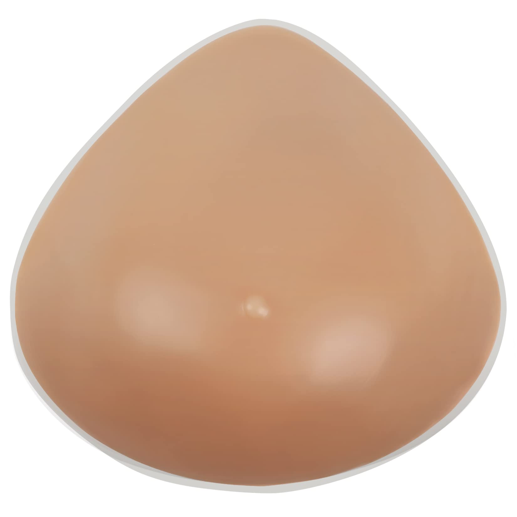 IVITA One Piece F Cup Triangle Shape Silicone Breast Forms for Mastectomy Prosthesis Chest Bra Pad Enhancers
