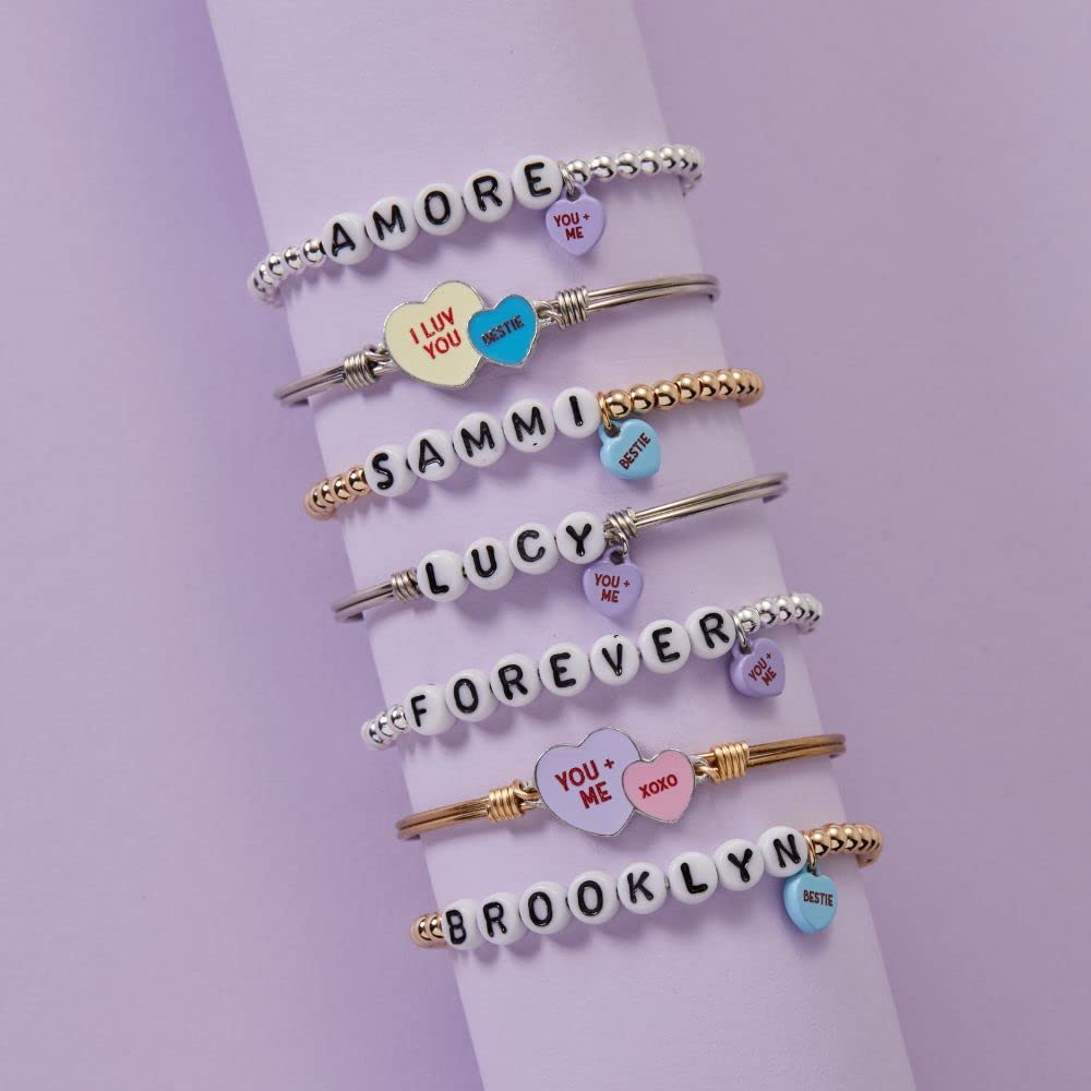 Luca + Danni Sweethearts® x You + Me XOXO Bangle Bracelet, Made in USA