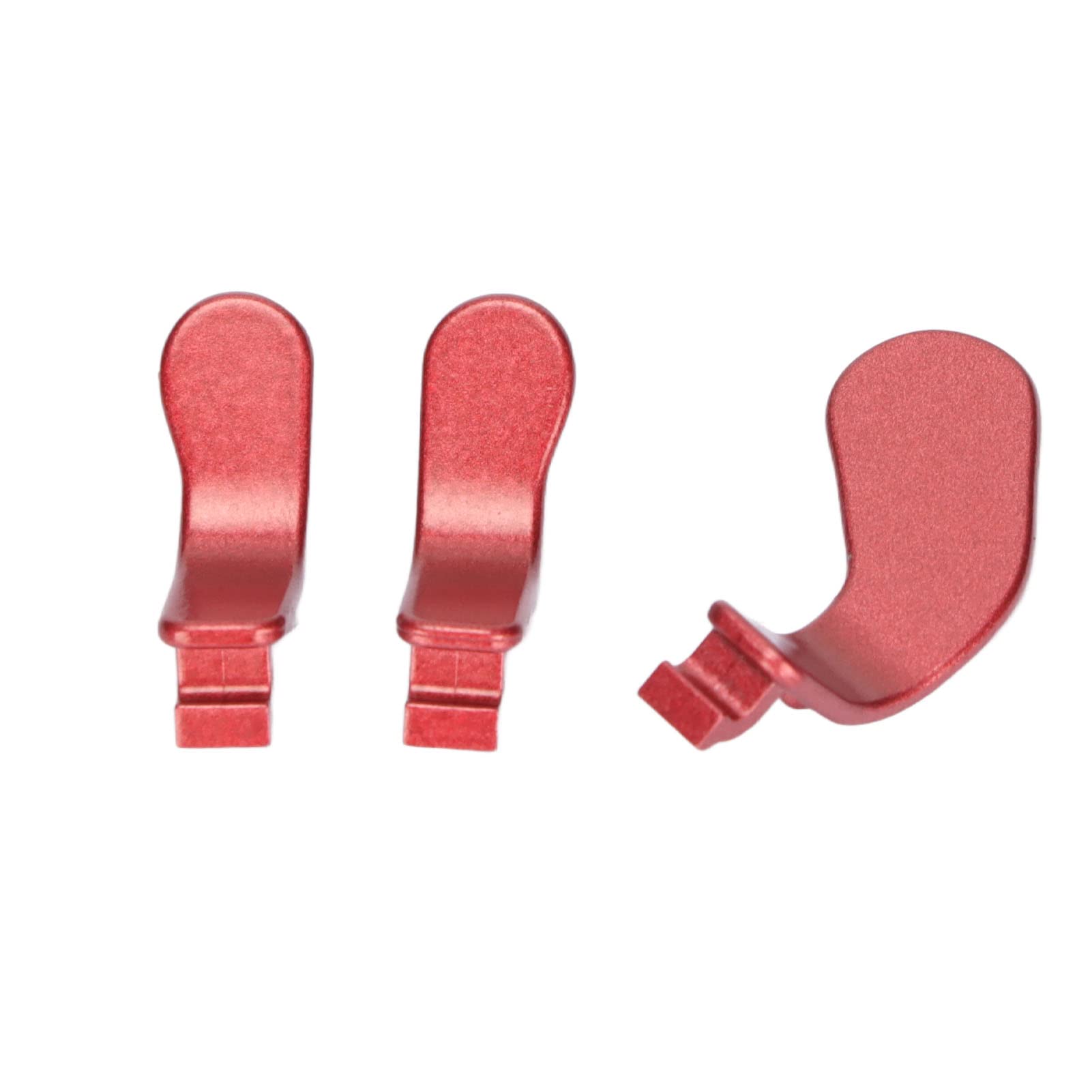 Metal Paddles, Stainless Steel Fashion Appearance Interchangeable Paddles Red 4pcs Easy To Replace for Xbox One Elite Series 2