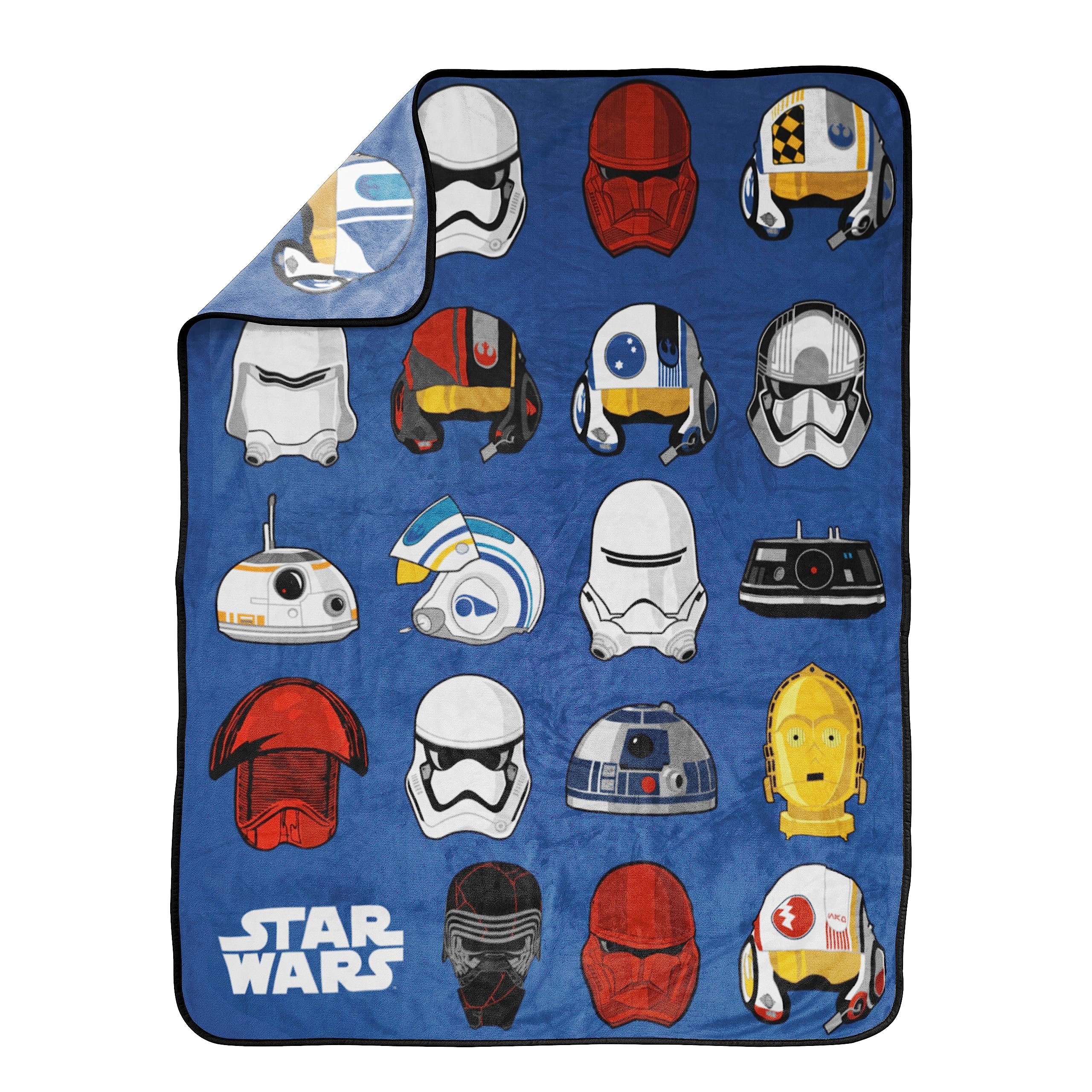 Jay Franco Star Wars Fly Boy Throw Blanket, Blue